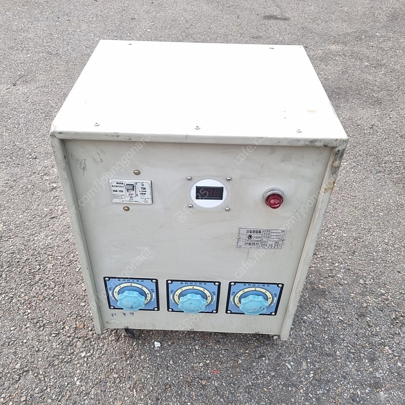 산업용 3상 다운트랜스 40KVA 380V => 220... | 금형공작 | 중고나라