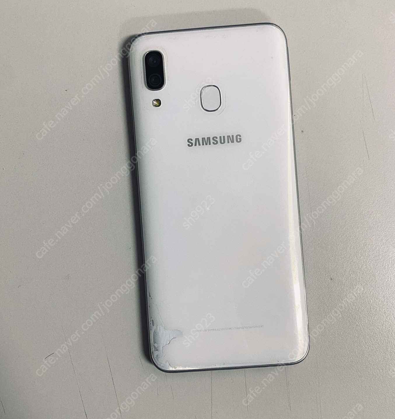 갤럭시A30 화이트 32G 무잔상 6만원판매합니다! 가... | 중고나라 카페에서 운영하는 공식 사이트