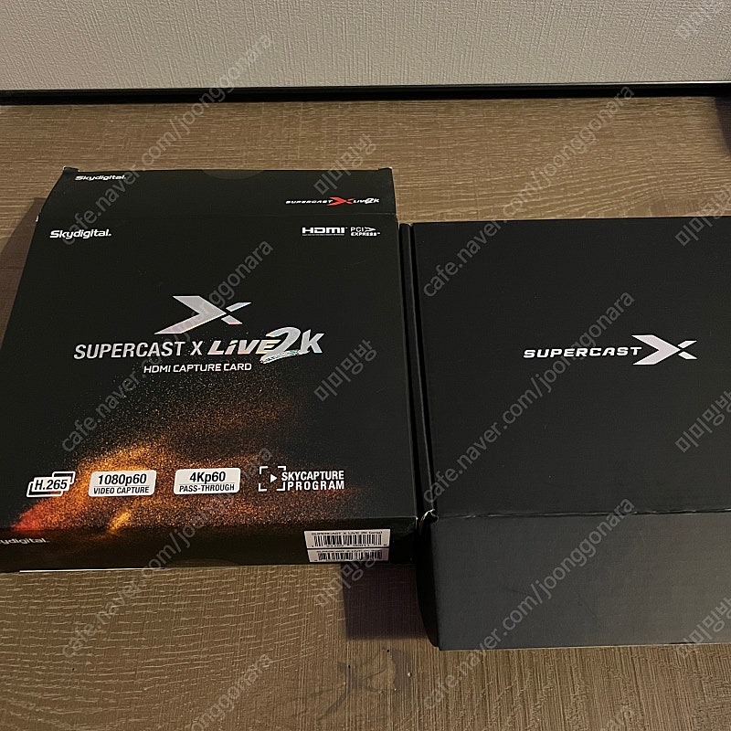스카이디지탈 슈퍼캐스트 캡쳐카드 SUPERCAST X ... | 키보드/마우스/스피커 | 중고나라