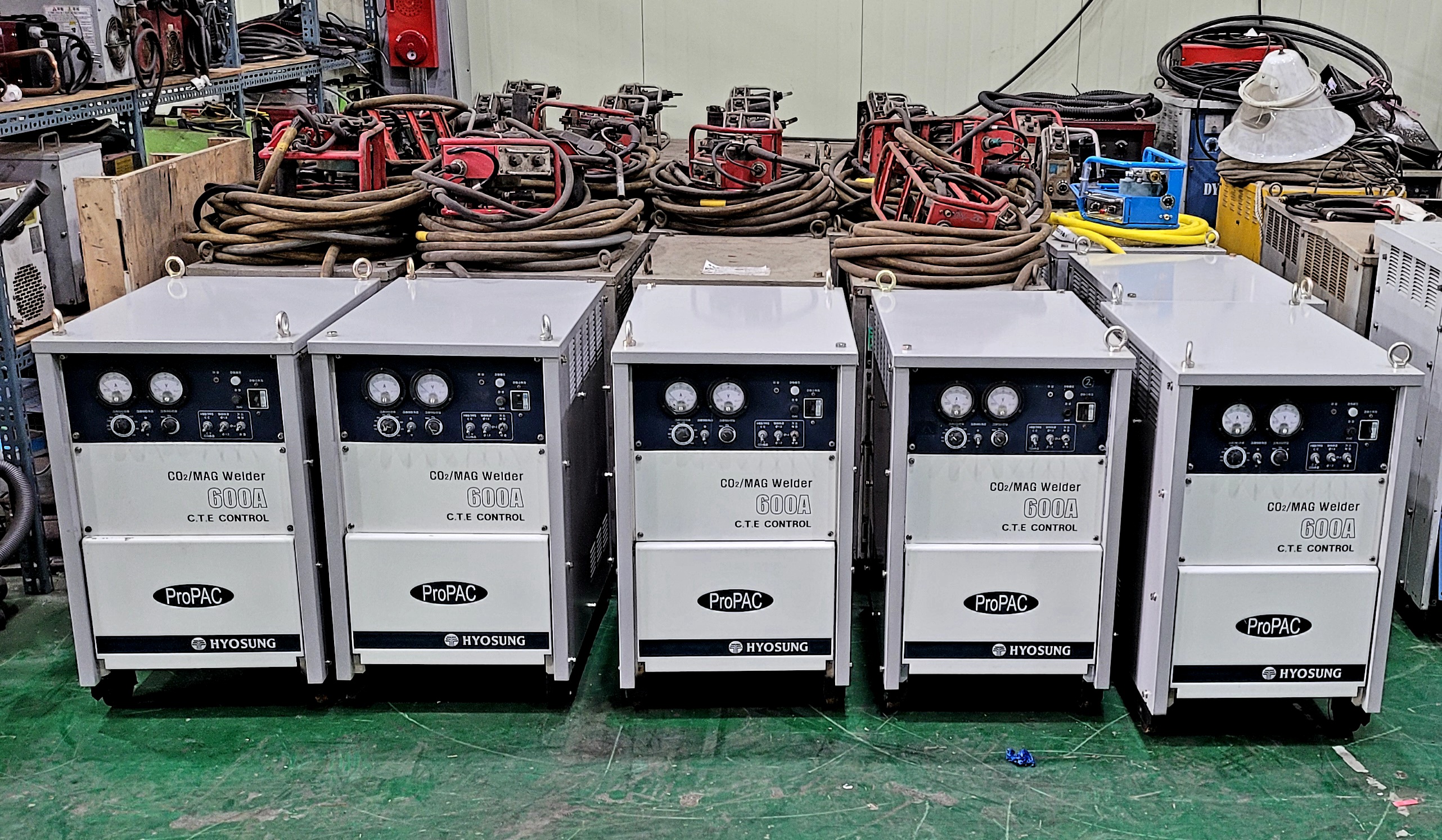 중고 효성CO2용접기세트 PROPAC 600A팝니다(인... | 금형공작 | 중고나라