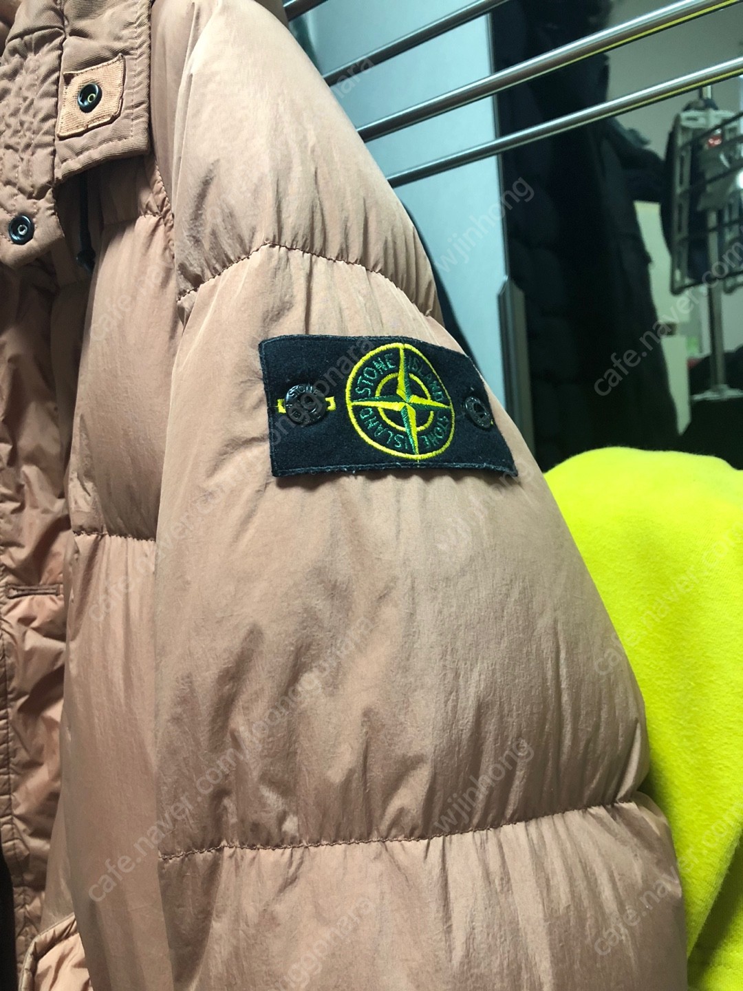 19FW 스톤아일랜드 크링클랩스 롱패딩 핑크(M) | 티셔츠/캐쥬얼의류 | 중고나라