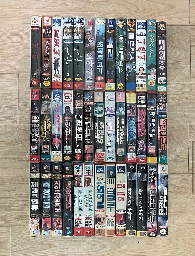 비디오테이프 Vhs 예술작품골동품수집 중고나라