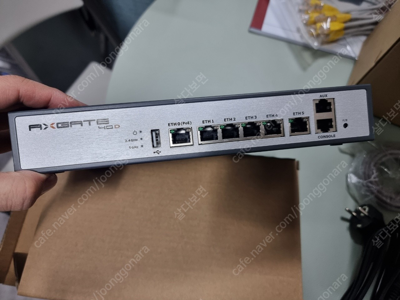 엑스게이트 AXGATE-40D VPN 방화벽 미사용품 | 키보드/마우스/스피커 | 중고나라