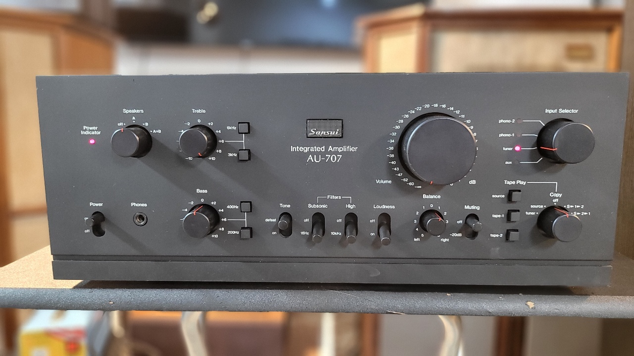 산수이 AU-707 인티앰프 | 중고나라 카페에서 운영하는 공식 사이트