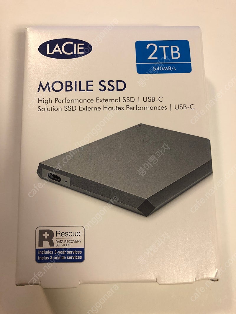 Lacie Mobile SSD 2TB 새제품 판매합니다... | HDD/SSD/ODD | 중고나라