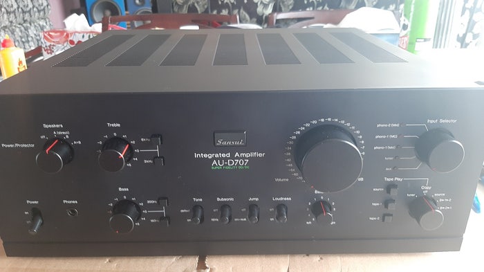 극강의 산수이 sansui au-d707 풀오버홀 (소... | 오디오/홈시어터 | 중고나라