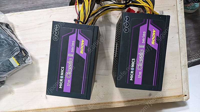 마이크로닉스 클래식2 정격 500w 파워서플라이 Cpu메인보드 중고나라