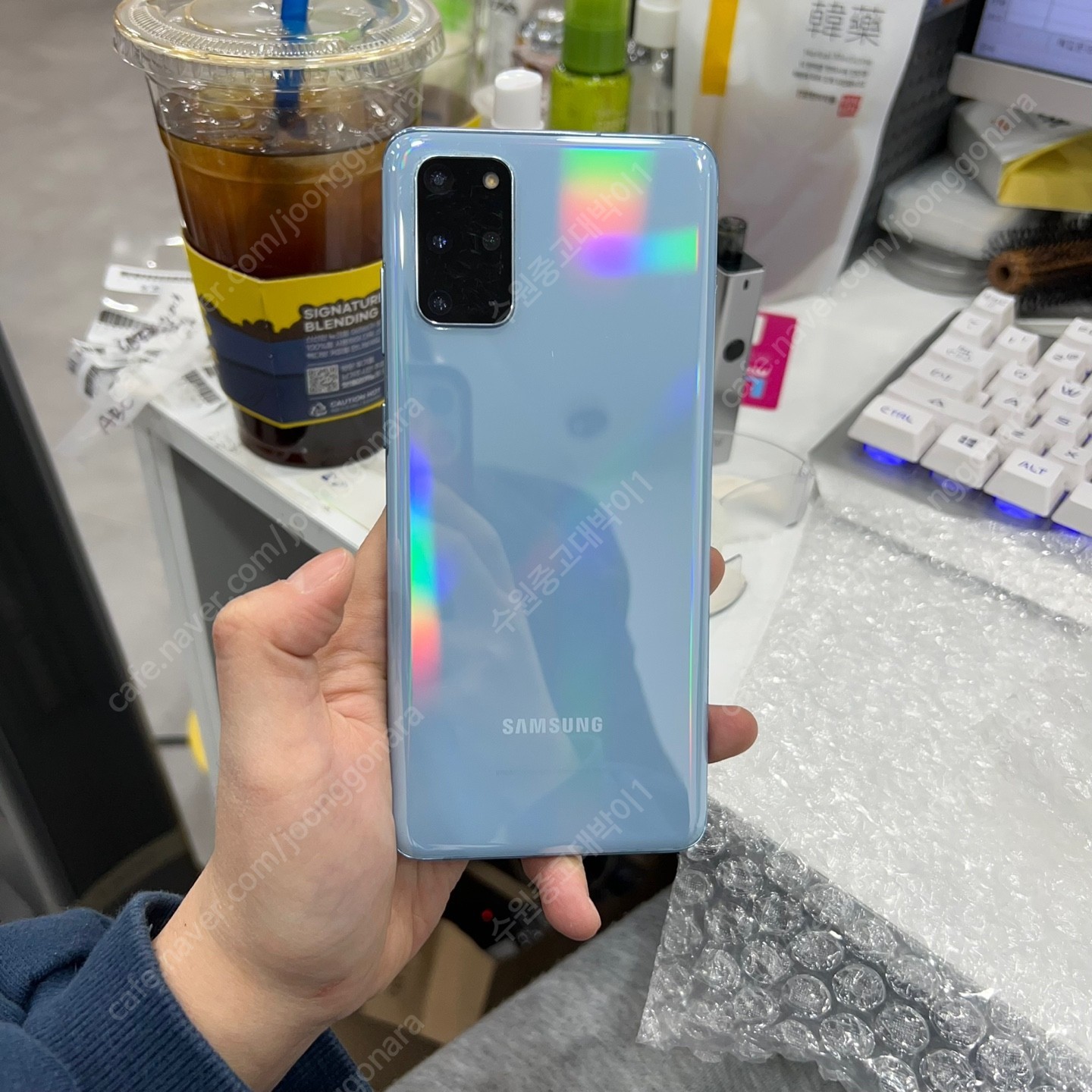 갤럭시S20플러스 G986 KT 스카이블루 256GB ... | 스마트폰 | 중고나라