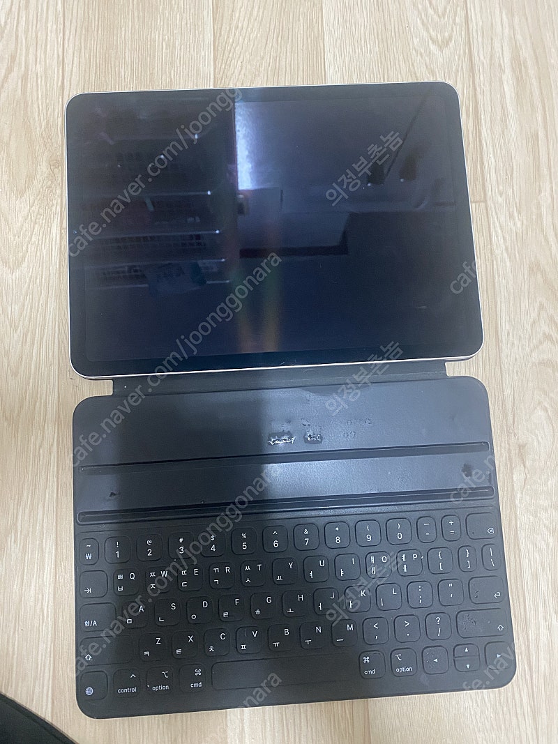 아이패드 에어4 256실버 셀룰러키보드케이스 정품 판 태블릿pc 중고나라
