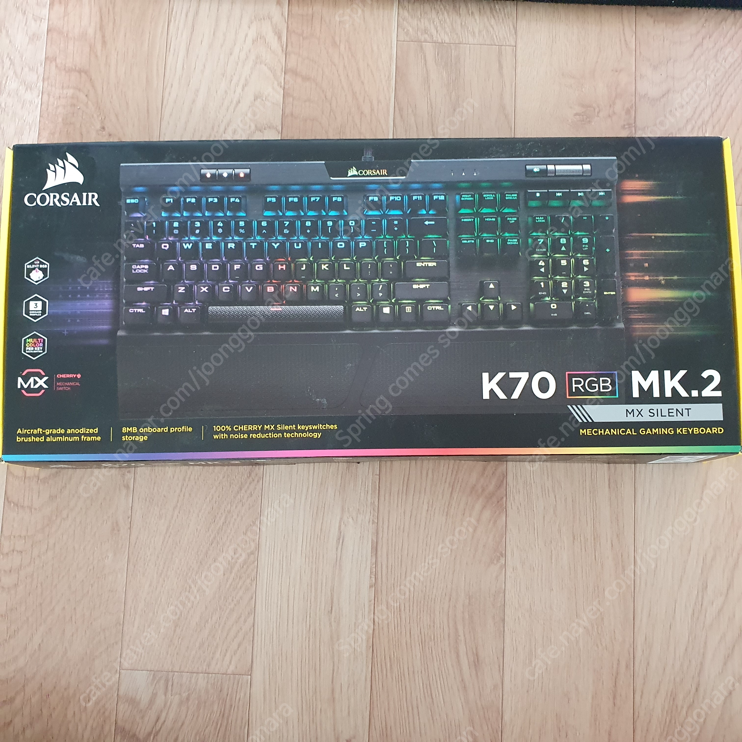 커세어 K70 mk.2 저소음 적축 키보드 | 키보드/마우스/스피커 | 중고나라