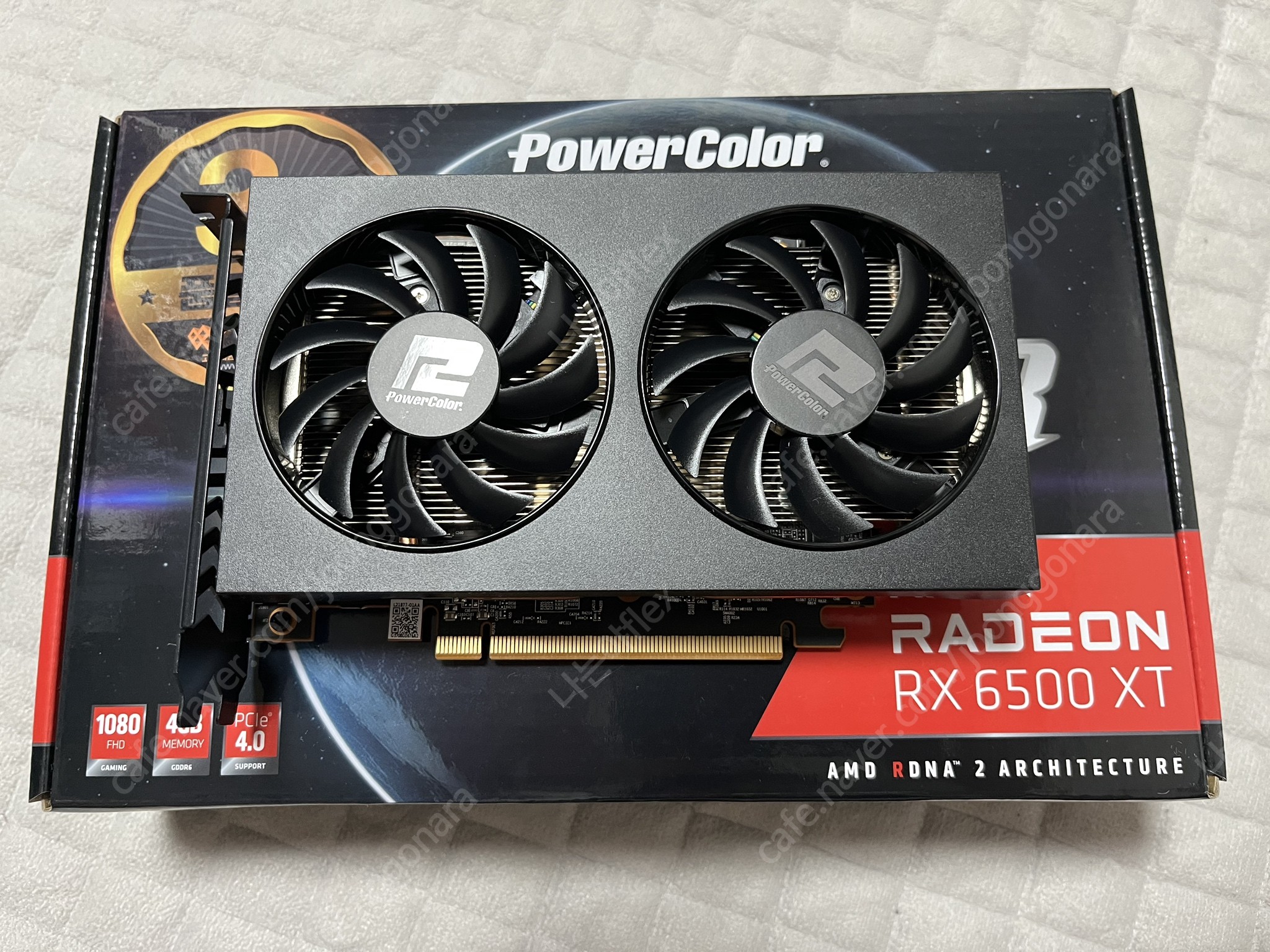 PowerColor 6500xt 4GB 제로팬 | CPU/메인보드 | 중고나라