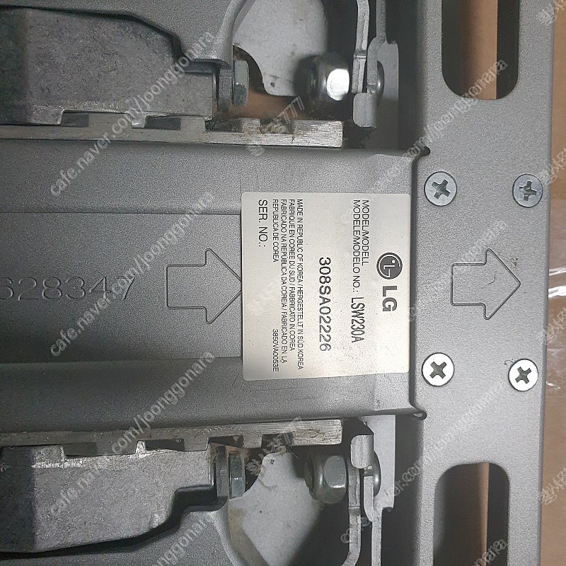 LG 정품 중고브라켓 판매. LSW100A,LSW230... | TV | 중고나라