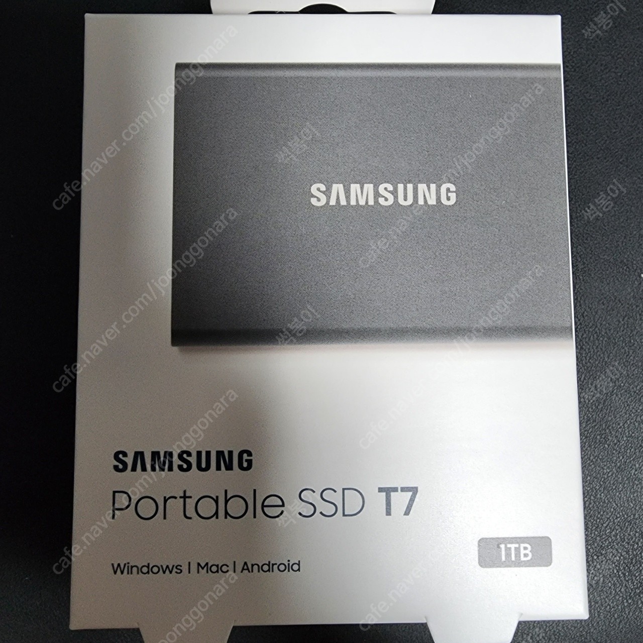 삼성 T7 SSD 1TB 미개봉 13만원 하드케이스포함 | 중고나라 카페에서 운영하는 공식 사이트