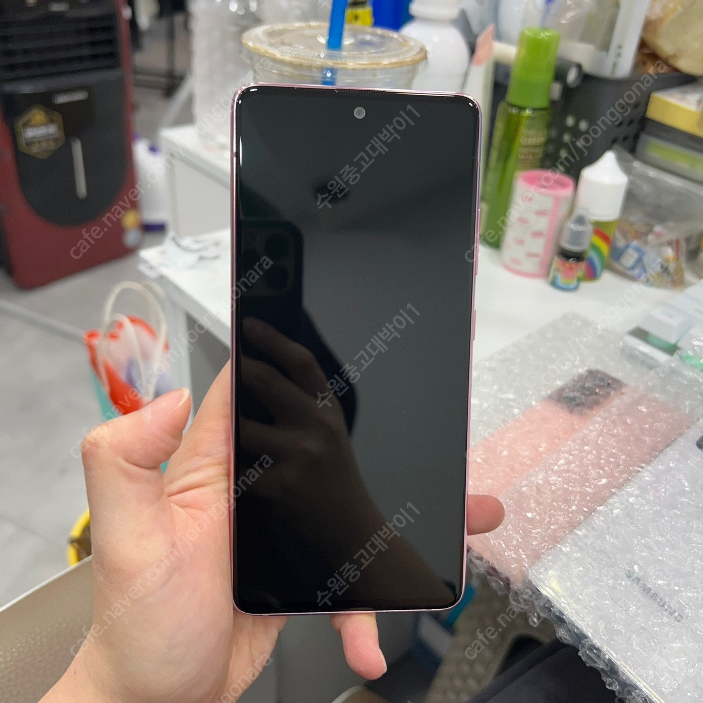 갤럭시A51 5G A516 LG 핑크 128GB 13만... | 스마트폰 | 중고나라