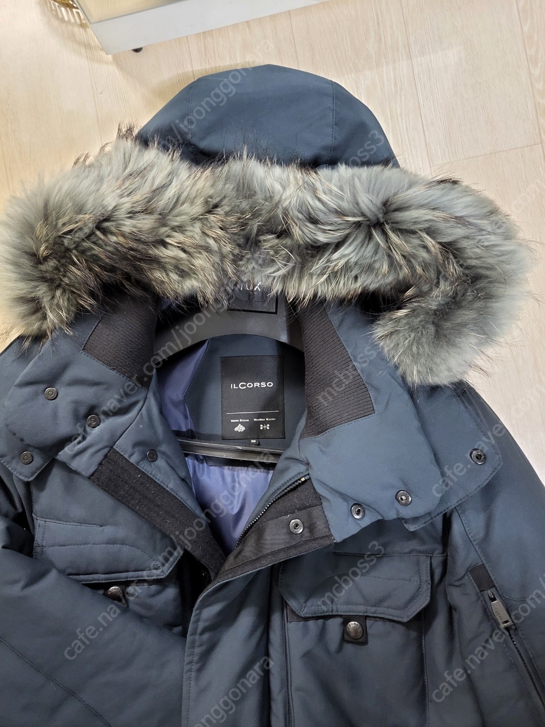 일꼬르소 덕다운 패딩 100 티셔츠캐쥬얼의류 중고나라