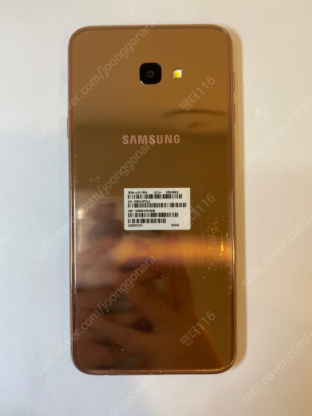 15650 갤럭시J4+ 32기가 골드 정상해지 공기계 ... | 중고나라 카페에서 운영하는 공식 사이트