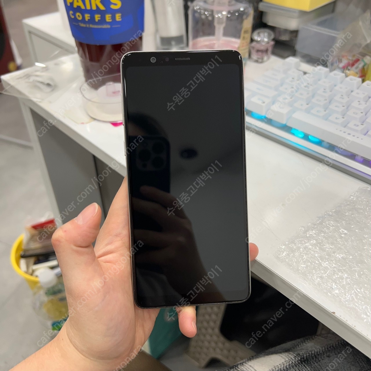 갤럭시A8스타 G885 SK 화이트 64GB 7만 55... | 스마트폰 | 중고나라