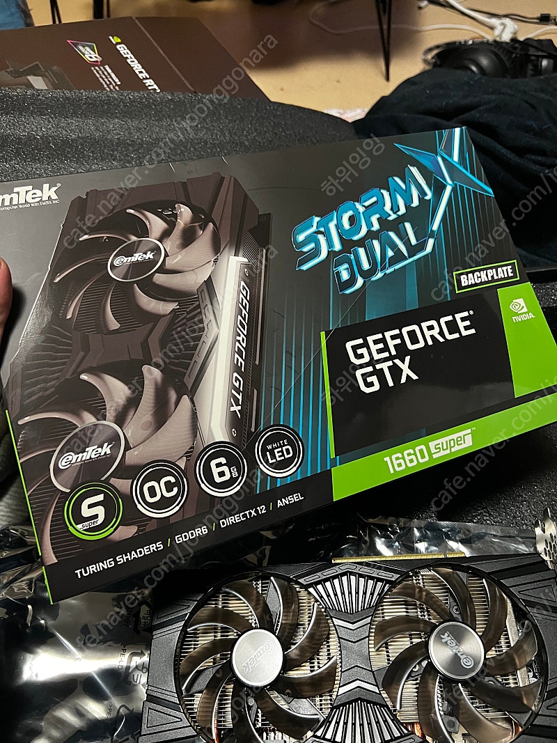 이엠텍 지포스 GTX 1660 SUPER STORM X... | CPU/메인보드 | 중고나라
