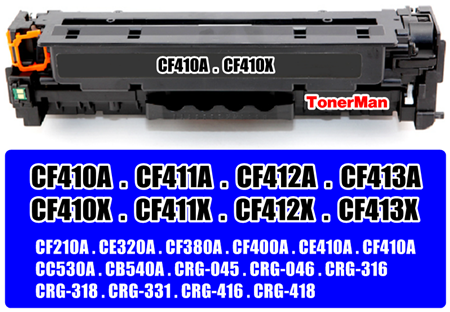 CF410A, CF411A, CF412A, CF413A, CF410X, CF411X, CF412X, CF413X, 재생토너 ...