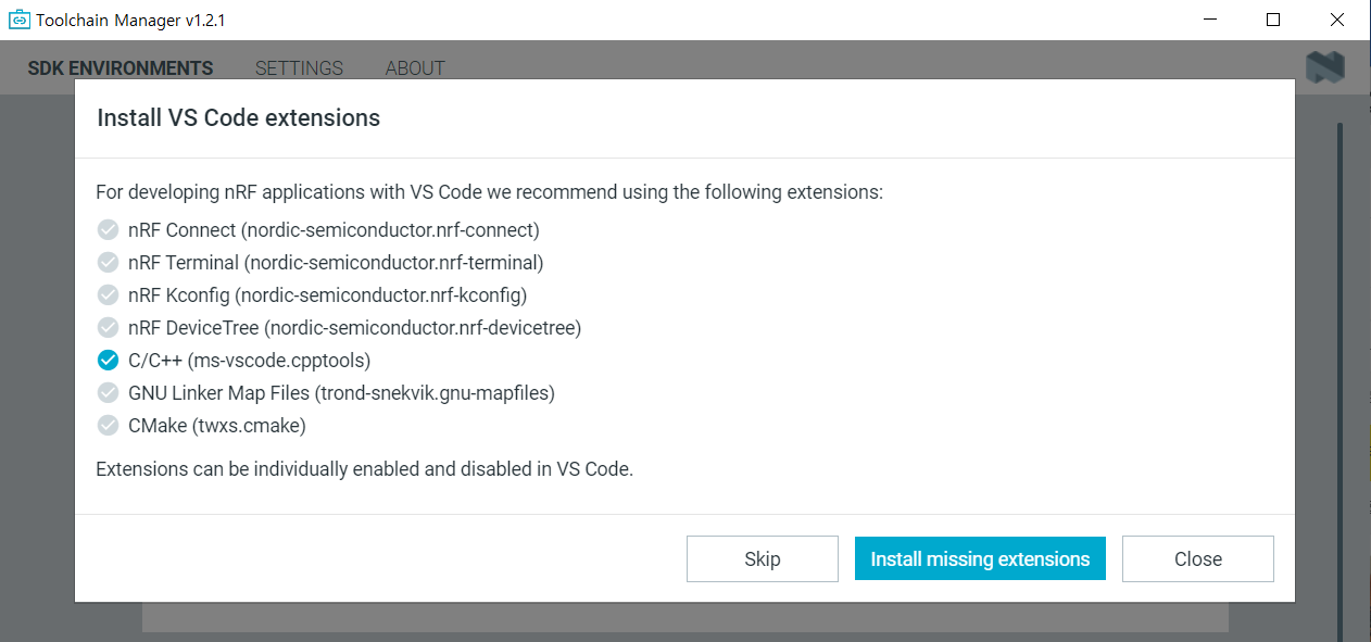 nRF Connect SDK 개발환경 구축 : 네이버 블로그