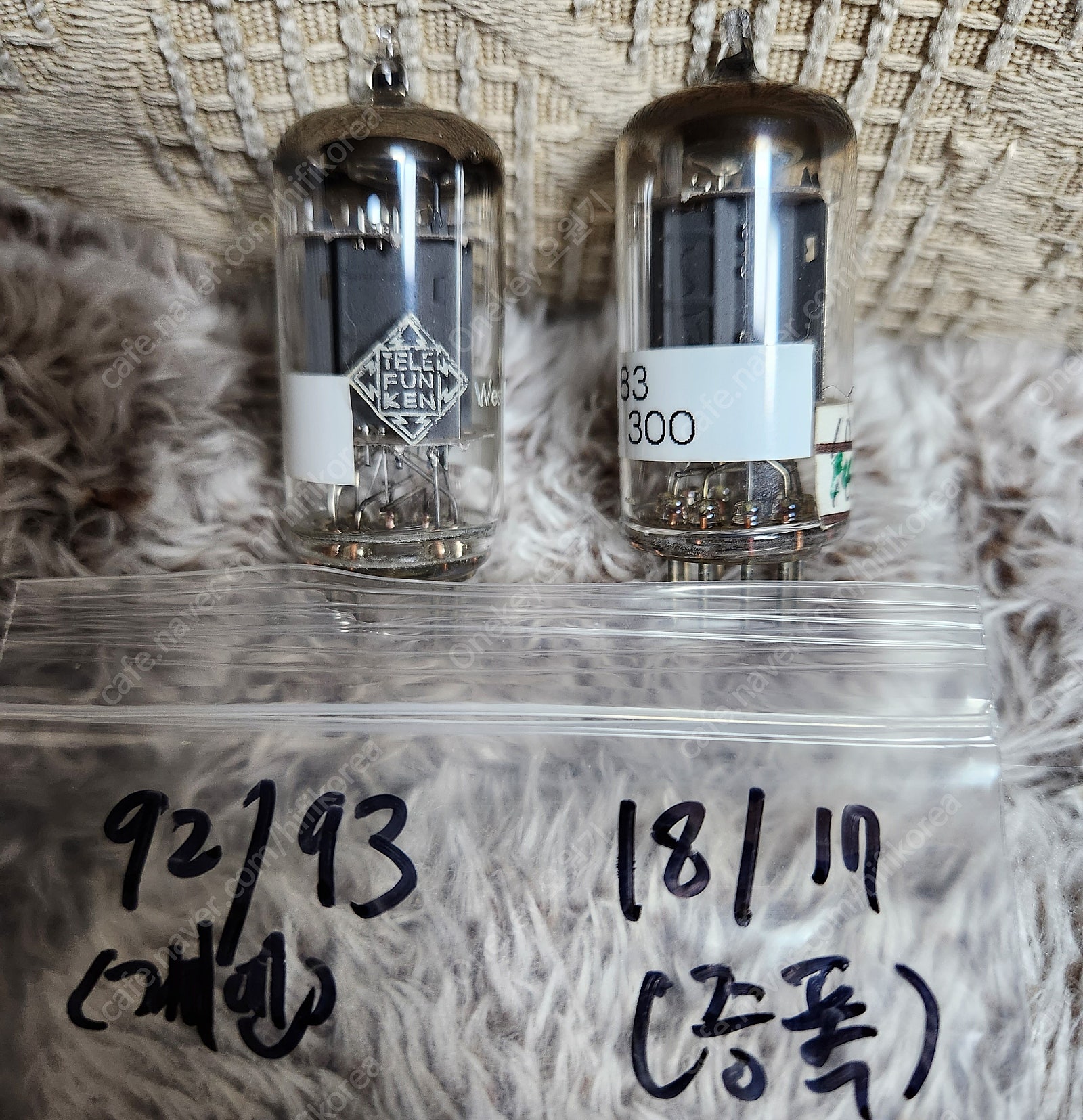 초단관 Telefunken ECC83/12AX7 Dual Triode Tube Vintage Rare 외 - 수입오디오-장터 ...