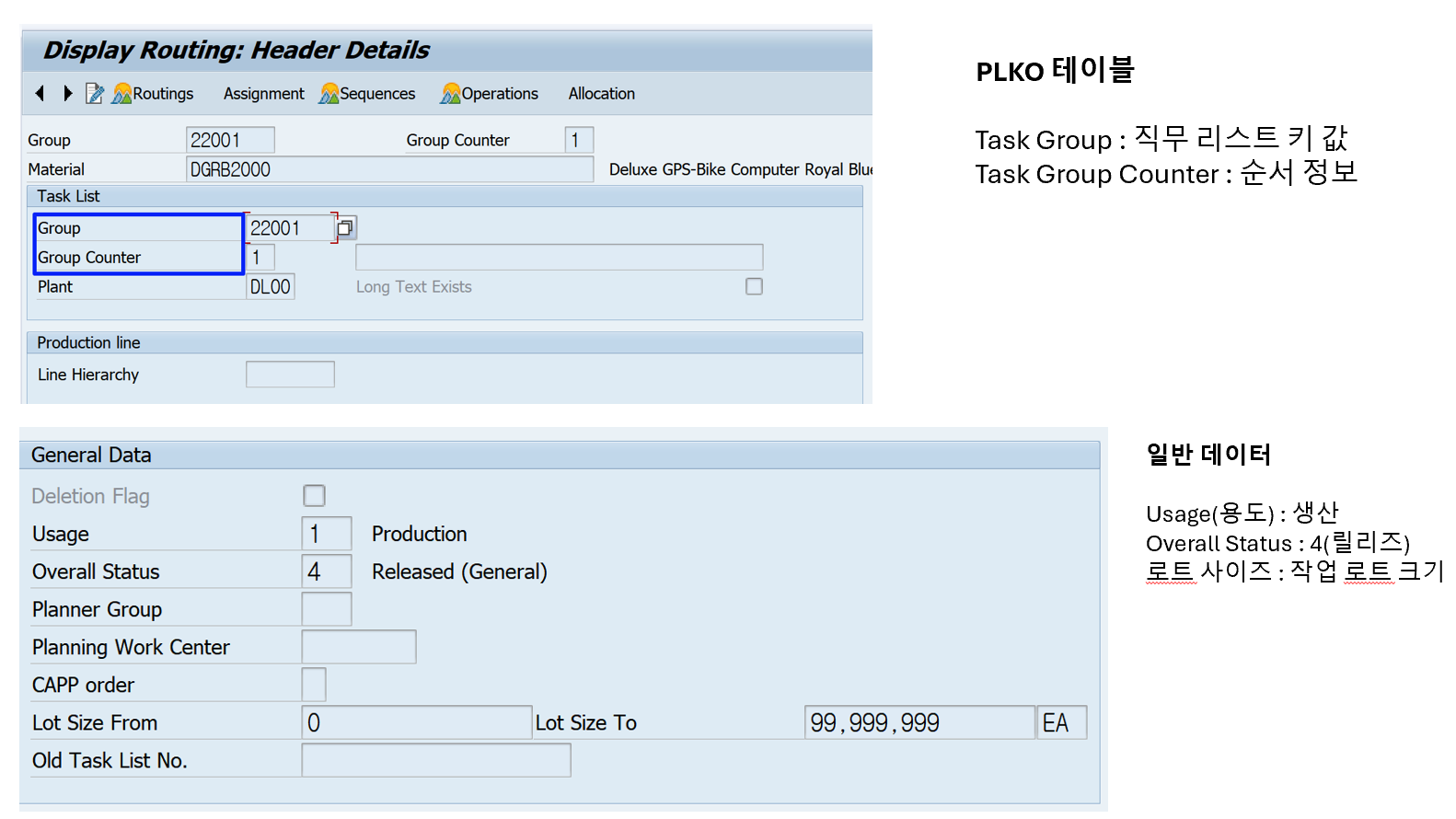 [SAP PP] 7.라우팅(Routing) : 네이버 블로그