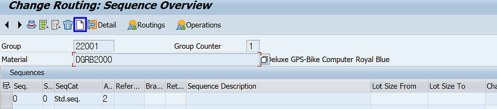 [SAP PP] 7.라우팅(Routing) : 네이버 블로그